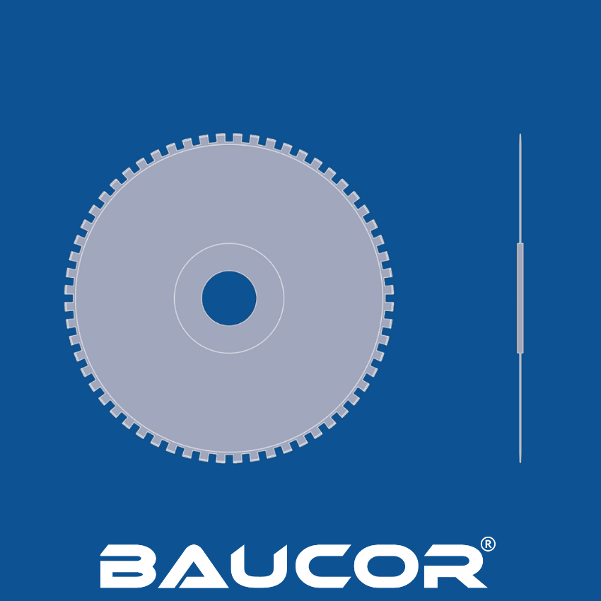 Rubber Cutting Blades: Circular, Straight, & More | Baucor | Industrial ...