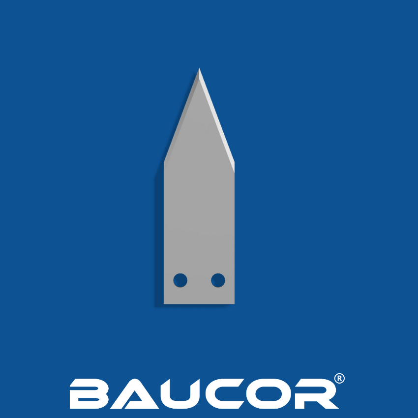 5" Long Smooth Edged Pointed Blade, Part Number 91162 | Industrial ...